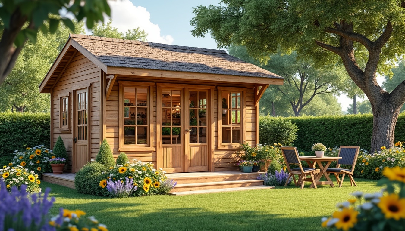 Optimisez votre extérieur avec un cabanon de jardin