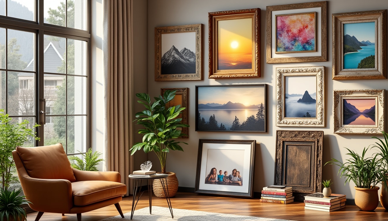 Des cadres uniques pour sublimer vos photos